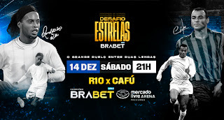 Brabet patrocina jogo lendas da Seleção Brasileira – Lavras24horas